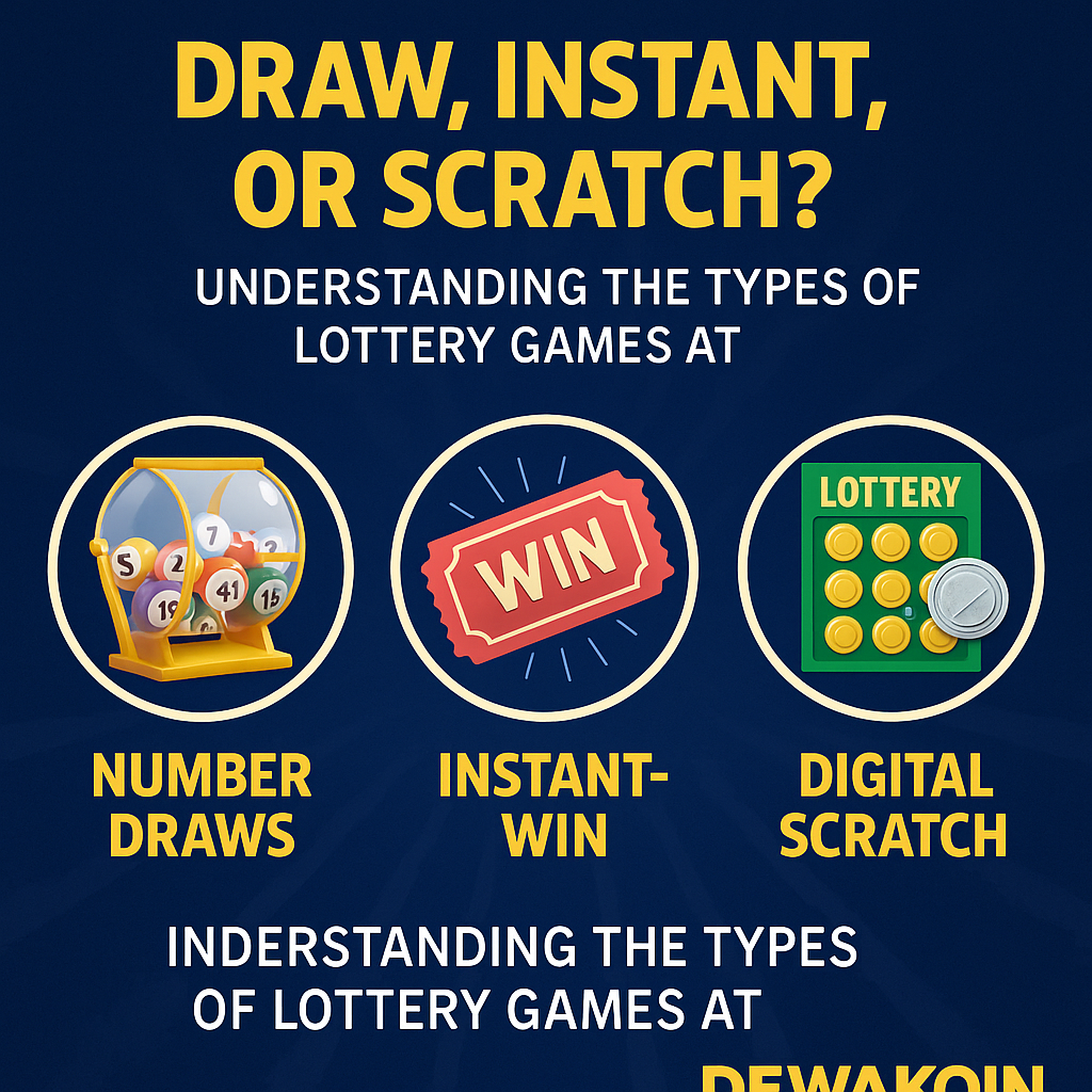 Draw, Instant, or Scratch? Understanding the Types of Lottery Games at ...